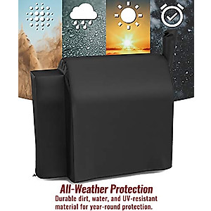 NUPICK Grill Cover for Traeger 780 / 34 Series, Zipper Design, Heavy Duty and Waterproof Pellet Cover for Traeger Texas Pro 34 Grills