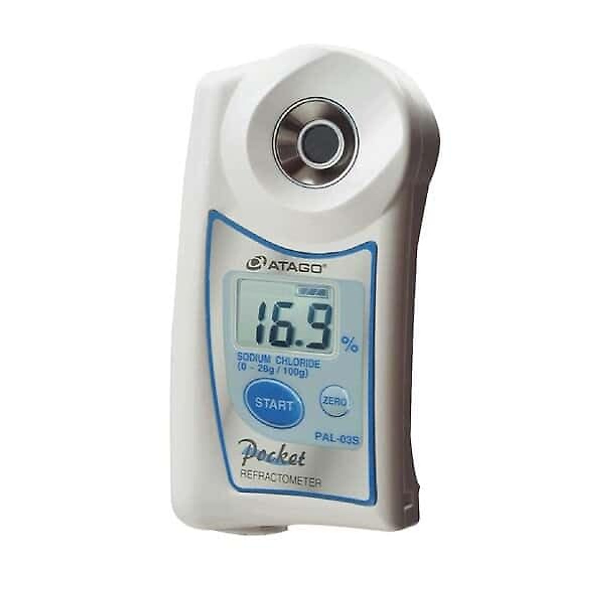 Atago PAL-03S Special-scale Refractometer, Sodium Chloride
