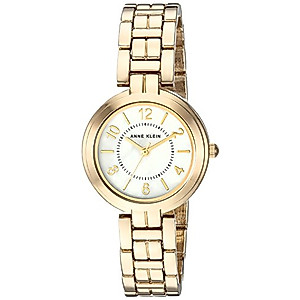Anne Klein Women's Gold-Tone Bracelet Watch