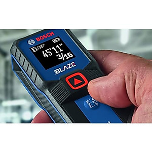 BOSCH GLM100-23 100 Ft Blaze Laser Distance Measure, Includes 2 AA Batteries
