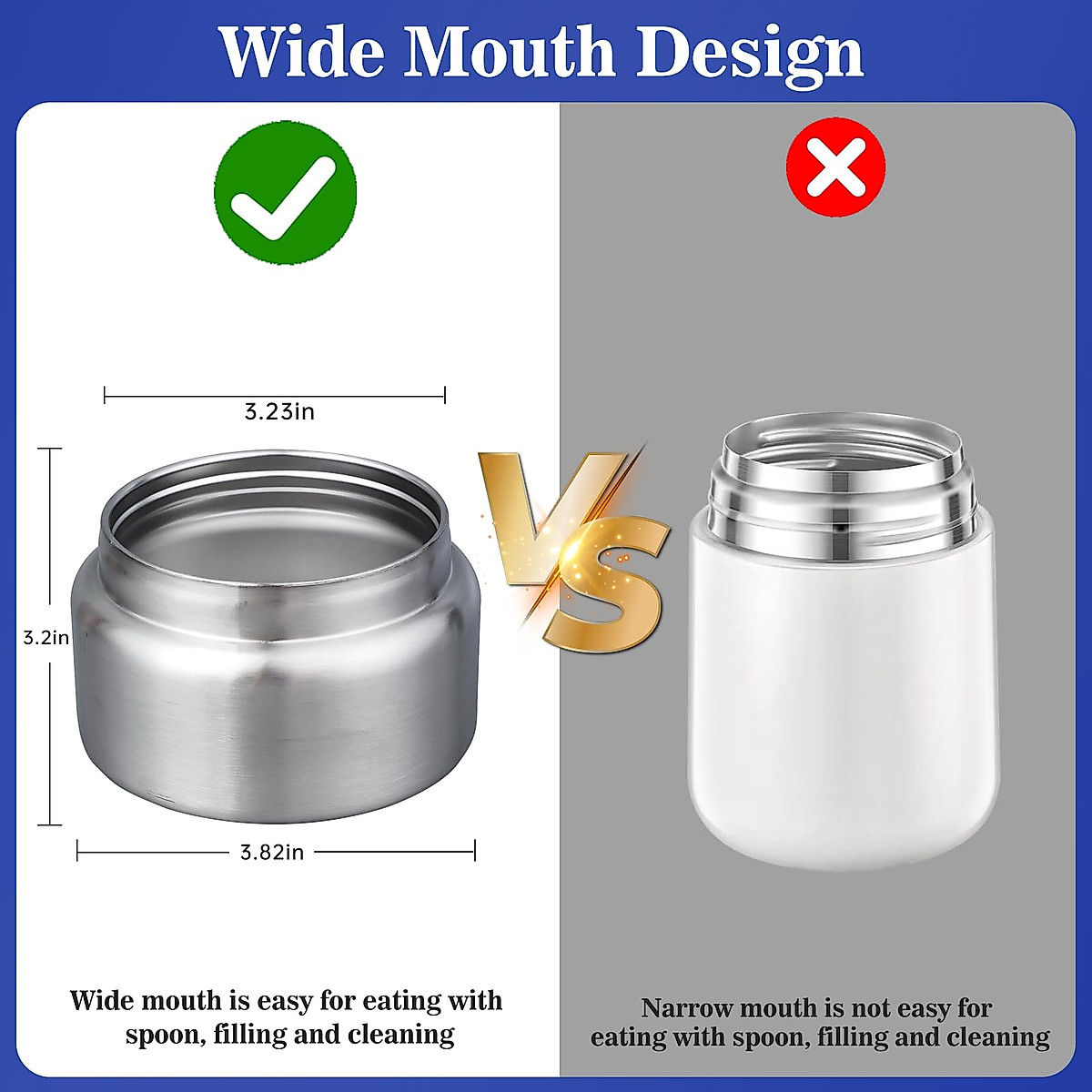 Bento Lunch Box for kids With 8oz Soup Thermo,Leak-proof Lunch Containers with 4 Compartment,Thermo Food Jar, BPA Free,Travel, School