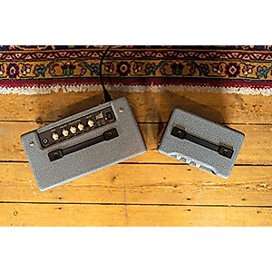 Blackstar Debut 10E Beginners Practice Electric Guitar Amplifier Combo with Delay Effect 10 Watt Headphone Input/Line in MP3 Playback (Bronco Grey)