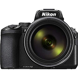 Nikon COOLPIX P950 Digital Camera (26532) + 4K Monitor + Pro Headphones + Pro Mic + 2 x 64GB Memory Card + Case + Corel Photo Software + Pro Tripod + 3 x EN-EL 20 Battery + CardReader + More (Renewed)