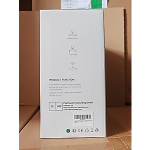 Amouhom Table Lamp, 18W Touch Lamp Alarm Clock with Wireless Charging Wake-Up Light, Digital Sonic 10W Max Qi Charger Nightstand Reading Lamps for Bedside, Reading, Home, Office