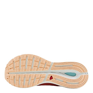 Salomon Sonic 4 Balance Running Shoes for Women, Persimon/White/Almond Cream, 10