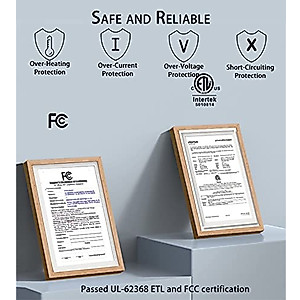 GOYIY 20W USB C Wall Charger, Fast Phone Charger Block,PD Power Adapter Compatible with iPhone, iPad Pro/Mini, MageSafe Charger, Google Pixel -White