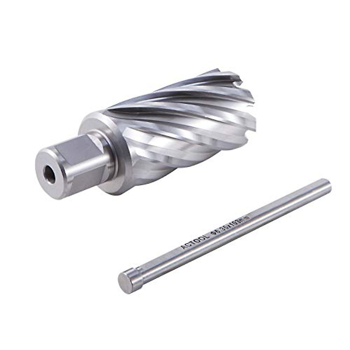 ACTOOL 1-1/4" Diameter × 2" Depth of Cut HSS ANNULAR Cutter with 3/4'' Weldon Shank