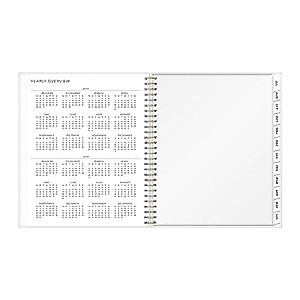 2023-2024 Blue Sky™ Weekly/Monthly Planning Calendar, 8" x 10", Moons Blush Frosted, July 2023 to June 2024, 144273
