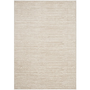 SAFAVIEH Vision Collection Area Rug - 6' x 9', Creme, Modern Ombre Tonal Chic Design, Non-Shedding & Easy Care, Ideal for High Traffic Areas in Living Room, Bedroom (VSN606F)