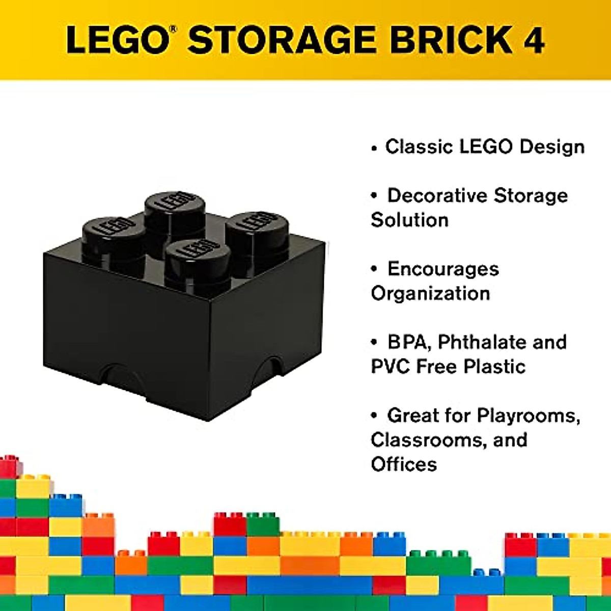 Room Copenhagen Brick Box, 4, Black (40030633)