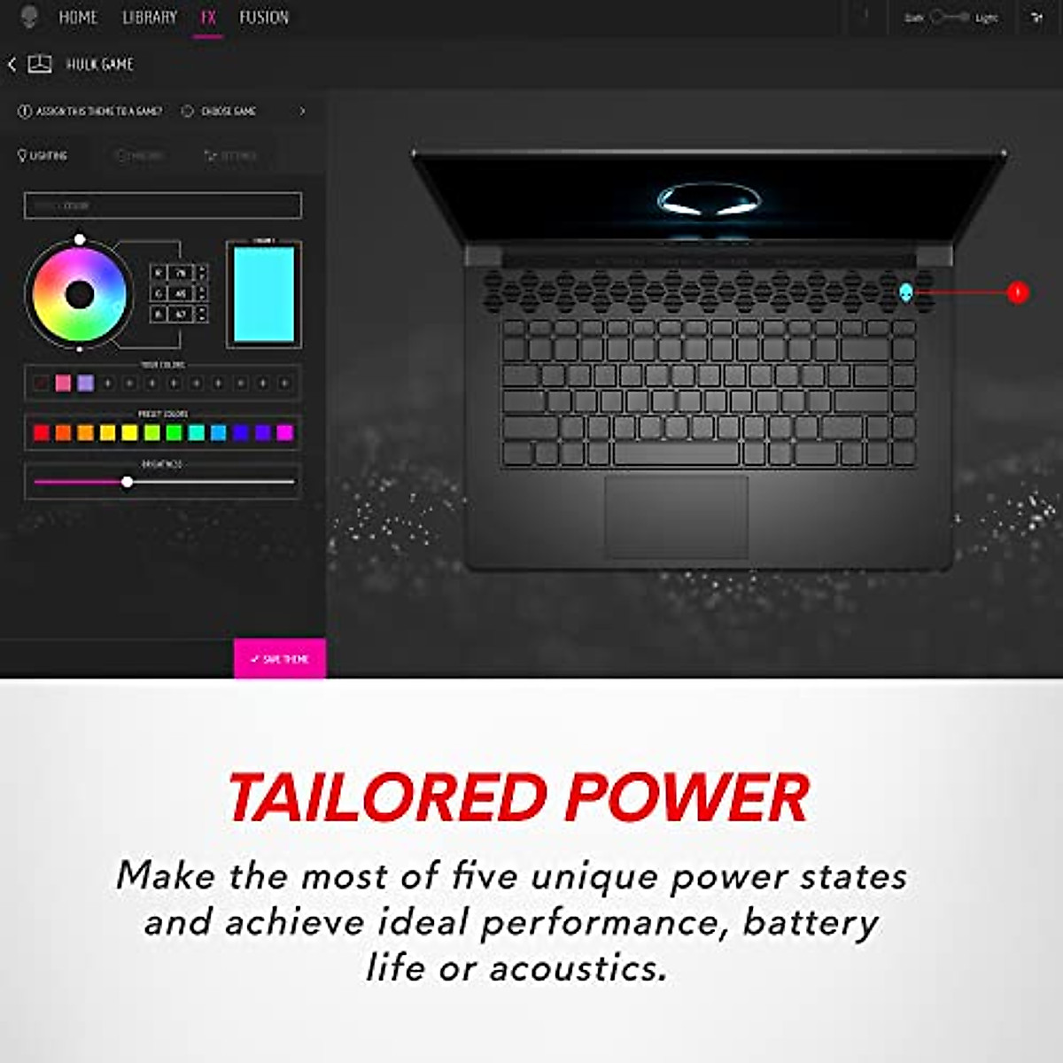 Alienware m15 R7 15.6" Gaming Laptop - QHD (2560x1440) 240Hz, AMD Ryzen 9 6900HX, 32GB DDR5, 1TB SSD, RTX 3070Ti, HDMI, Wifi, Webcam, Windows 11, 1-Year Premium + 6-Months Migrate Services - Black