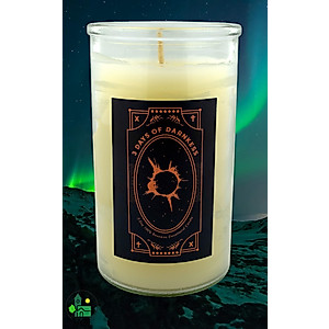 3 Days of Darkness Vigil Candle with preparation instructions | 72-hour candle | Pure 100% Beeswax candle | Votive Candle in Glass for Safety | Catholic Spirituality Candle | Made in the USA