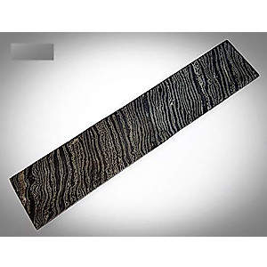 Poshland DBD-58 CUSTOM HANDMADE DAMASCUS STEEL BILLET/BLANK BLADE MAKING BAR (TWIST)