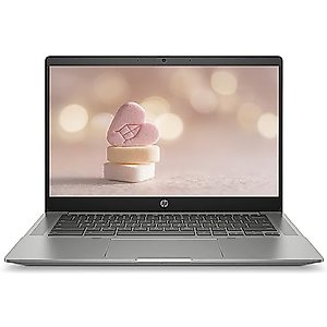 HP 2023 14" FHD IPS Touchscreen Chromebook, Intel 4-Core 11th Gen i5 Up to 4.20 GHz, 8GB SDRAM, 256GB SSD, Fingerprint, Backlit Keyboard, HDMI, MSD Slot, 6th Gen WiFi, Chrome OS(Renewed) (Dove Grey)