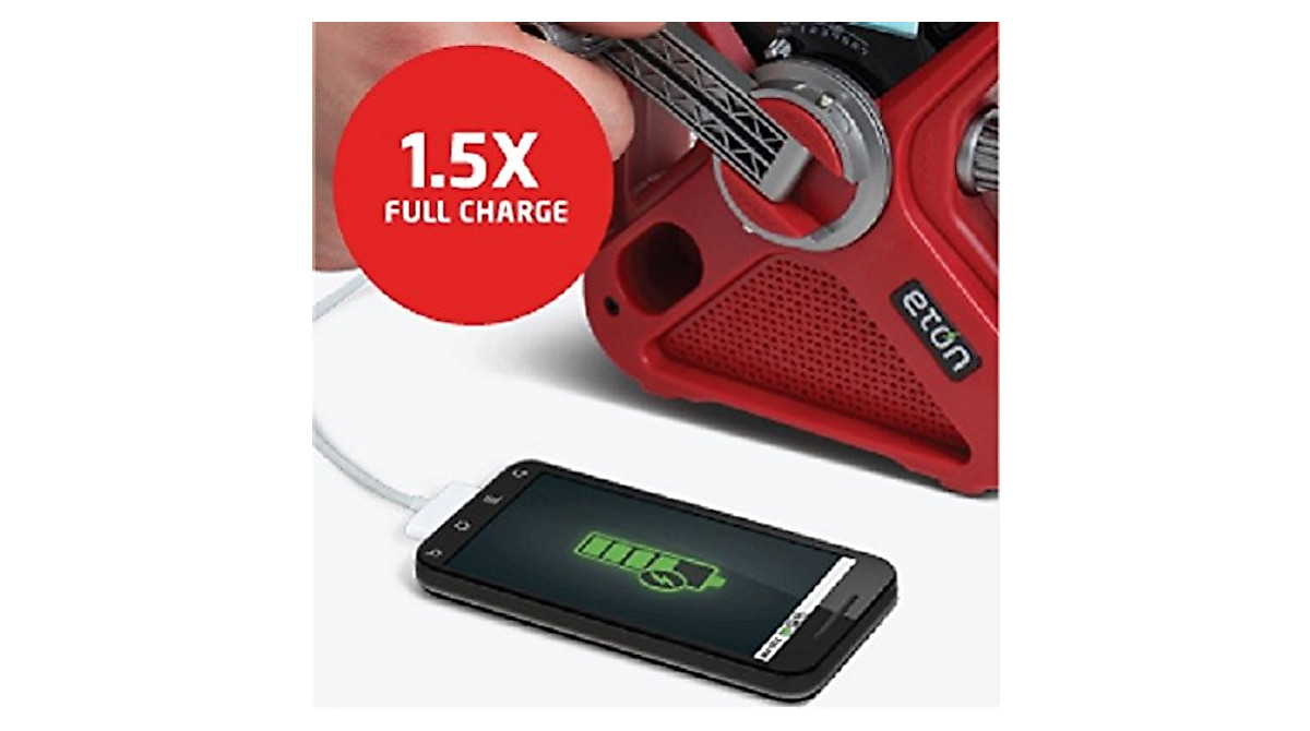 Eton FRX3+ Emergency NOAA Weather Radio - Solar & Hand Crank
