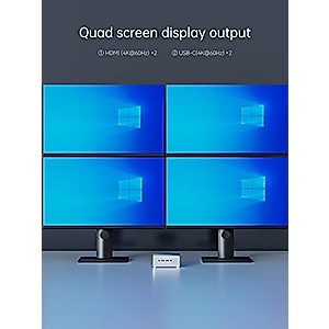 Mini PC NAB6 Intel Core i7-12650H,10 Cores 16 Threads,up to 4.7GHz 32GB RAM DDR4 512GB PCIe4.0 SSD Dual 2.5 G RJ45 LAN Mini Desktop Computer,2 x HDMI,7 x USB Port,WiFi 6,BT5.2