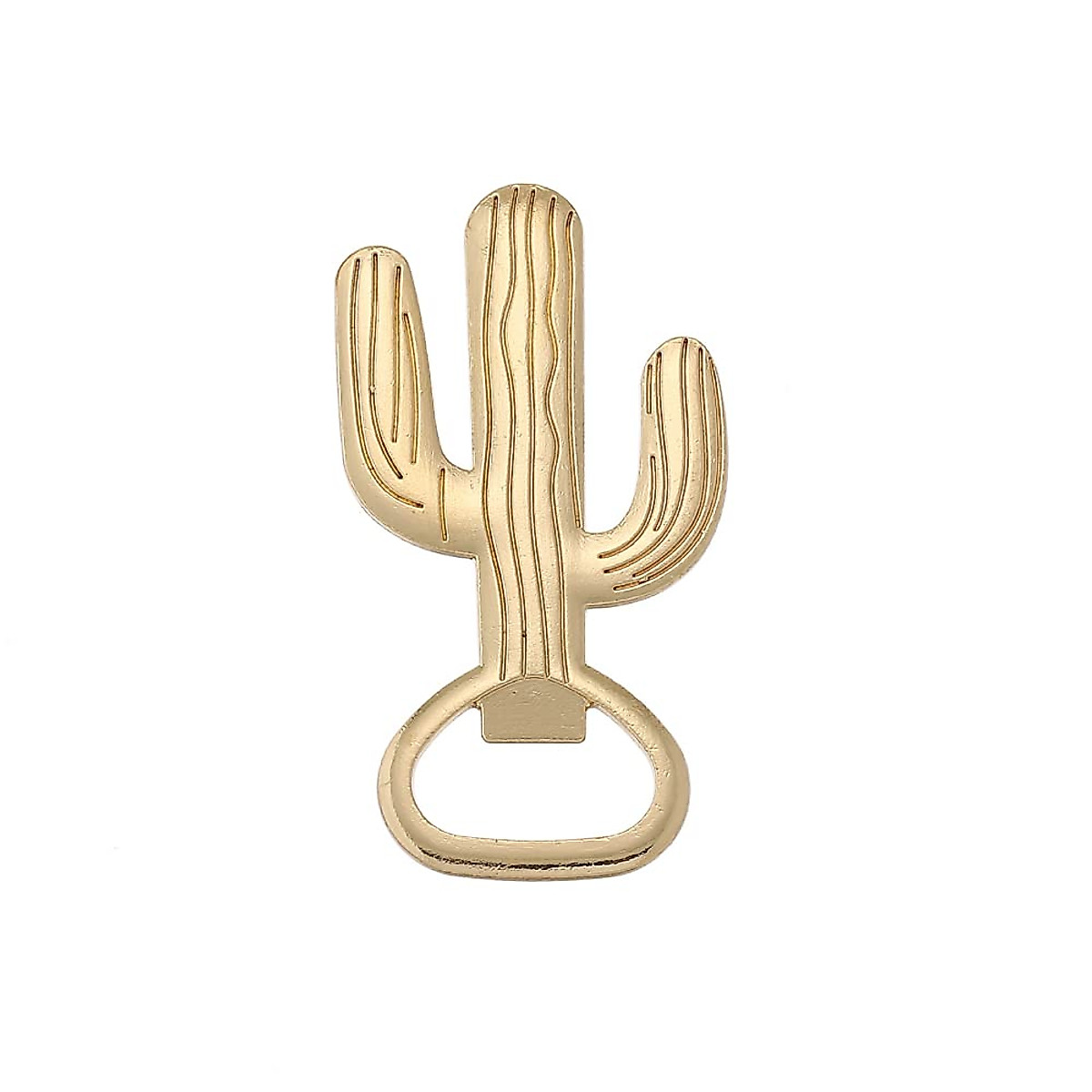 ARFUKA Bottle Opener Stainless Steel Beer Bottle Opener Cactus Shaped Soda Beverage Beer Bottle Opener Women Men Gift for Wedding Christmas and Birthday