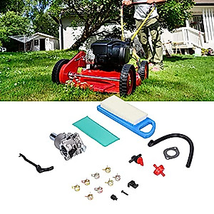 ENZZ Carburetor, Carburetor Kit High Efficiency Stable Reliable for Lawn Mower Replacement Accessories for Garden Tool