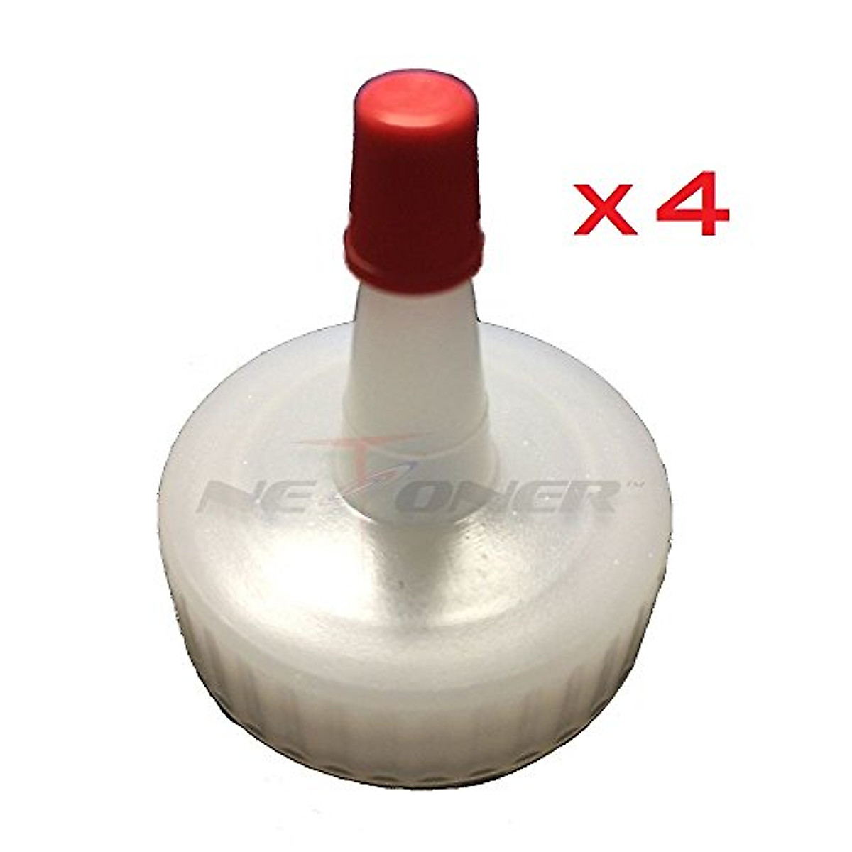 (1 time) 4 Toner Refill for Ricoh Aficio SP C250SF, SP C250DN Color Printer + 4 Reset Chips by New Era Toner