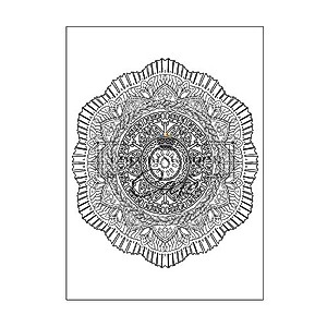 125 Mandalas: An Adult Coloring Book Featuring 125 of the World’s Most Beautiful Mandalas for Stress Relief and Relaxation (Mandala Coloring Books)