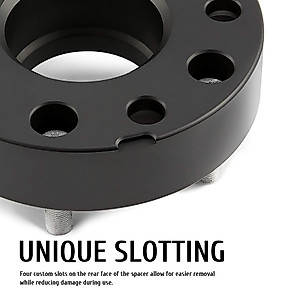 Orion Motor Tech 6x135 Wheel Spacers 1.5 inch 87.1mm Bore with M14x2.0 Studs Compatible with Ford F150 Ford Expedition Lincoln Navigator and More | 38mm Spacer Kit, Set of 4