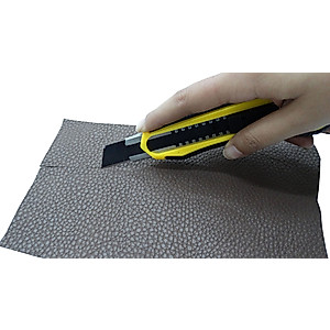 eZthings Professional Utility Knife Plus 10 Super Sharp Blades Set for Cutting Cardboard, Plastic, Leather, Carpet, Rope (Knife + 10 Sharp Blades)