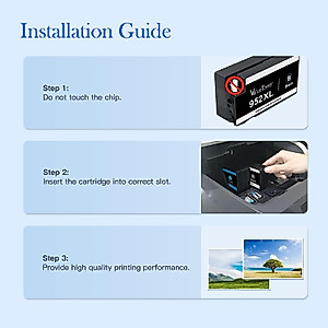 Valuetoner Remanufactured Ink Cartridges Replacement for Upgraded HP 952 XL 952XL Ink Cartridges Combo Pack High Yield for OfficeJet Pro 8710 8720 7740 8740 7720 8715 8702 Printer (5-Pack)