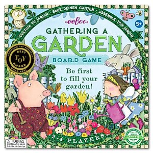eeBoo: Gathering a Garden Board Game, Educational Games and Activities That Cultivate Conversation, Socialization, and Skill-Building, Perfect for Ages 5 and up