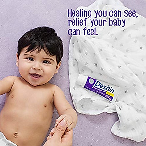 Desitin Maximum Strength Baby Diaper Rash Cream with 40% Zinc Oxide, Travel Size 2 Ounce
