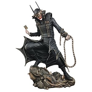 DIAMOND SELECT TOYS DC Gallery: The Batman Who Laughs PVC Diorama Figure, for 180 months to 1188 months, 9 inches