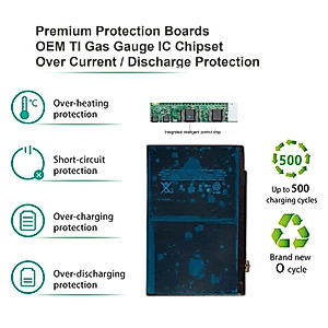 TTIMORE A1547 Replacement Battery for iPad Air 2 7340mAh 3.76V