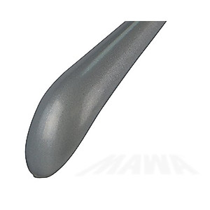 Mawa by Reston Lloyd BodyForm Series Non-Slip Space-Saving Extra Wide Clothes Hanger For Jackets, Suits & Coats, Style 46/L , Set of 6, Silver