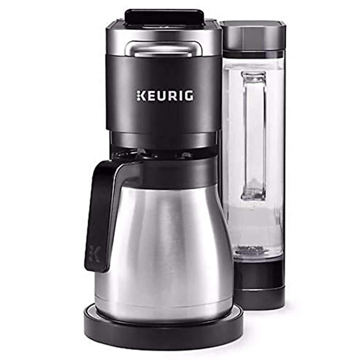 Keurig K-Duo Plus Coffee Maker, with Single Serve K-Cup Pod and 12 Cup Carafe Brewer, Black (12-Cup Thermal Carafe and 15 K-Cup Pods included)