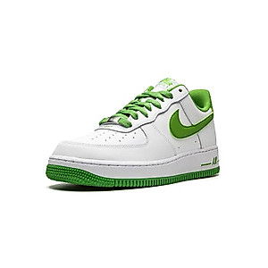 Nike Air Force 1 '07, White/Chlorophyll, 12