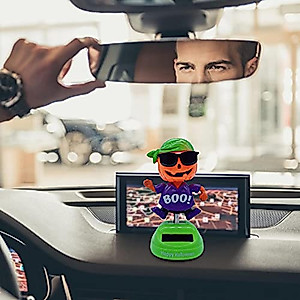 signmeili Solar Car Shaking Head Decoration Car Dashboard Dancing Toy，Desktop Embellishment Car Accessories Dashboard Decorations for Tables, Balconies and Car Interior