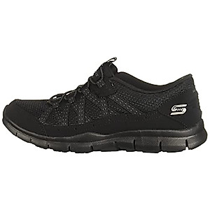 Skechers Women's Gratis-Strolling Sneaker, BBK, 9 M US
