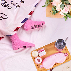 Birthday Gifts for Mom - Mothers Gifts from Daughter Son Husband, 11Pcs Relaxing Spa Gift Basket Set, Care Package Get Well Soon GiftsBasket, Letter Blanket Tumbler Unique Gift Ideas