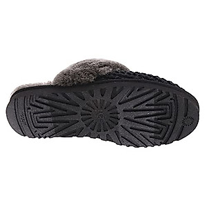 UGG Women's Cozy Slipper, Black, 08