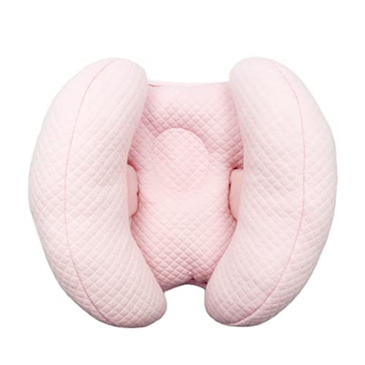 KAKIBLIN Baby Support Pillow, Todder Car Seat Stroller Neck Support Travel Pillow for Toddler Boys Girls, Pink