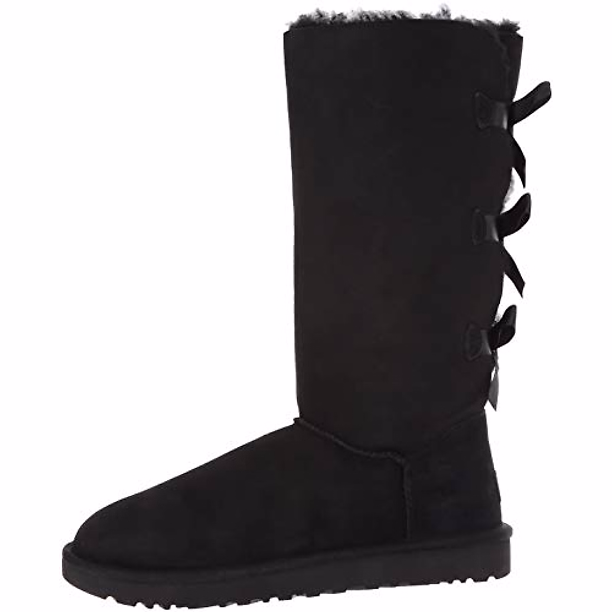 UGG womens Bailey Bow Tall Ii Boot, Black, 9 US