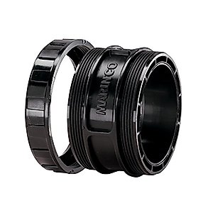 Marinco 110R Sealing Collar with Threaded Ring for 20 and 30 Amp Systems, Black, 30A Sealing Collar & Threaded Ring
