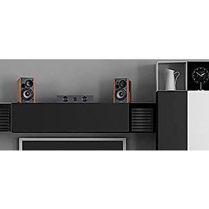 Edifier R1280Ts Powered Bookshelf Speakers - 2.0 Stereo Active Near Field Monitors - Studio Monitor Speaker - 42 Watts RMS with Subwoofer Line Out - Wooden Enclosure