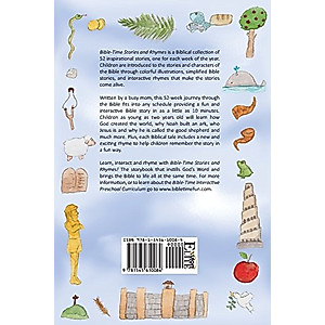 Bible Time Stories and Rhymes: 52 Bible Stories and Interactive Rhymes (Hardcover Book)