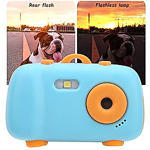Kids Digital Camera - 2 Inch Mini Cute Cartoon Camera - 1080P Video Recorder - Supports Extended Memory Card - with USB Data Cable - for Students, Teens, Kids Gift Toys