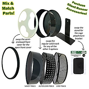 Autoclean Track - for Silent Runner Glow Wheel - 12" Regular - Self-Cleaning Running Track for Pet Exercise Wheel - Durable Accessory