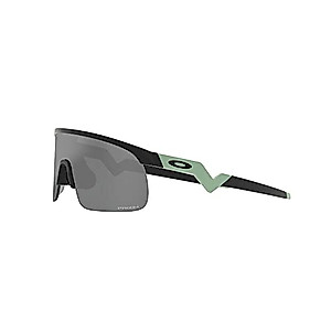 Oakley Youth OJ9010 Resistor Rectangular Sunglasses, Matte Black/Prizm Black, 23 mm