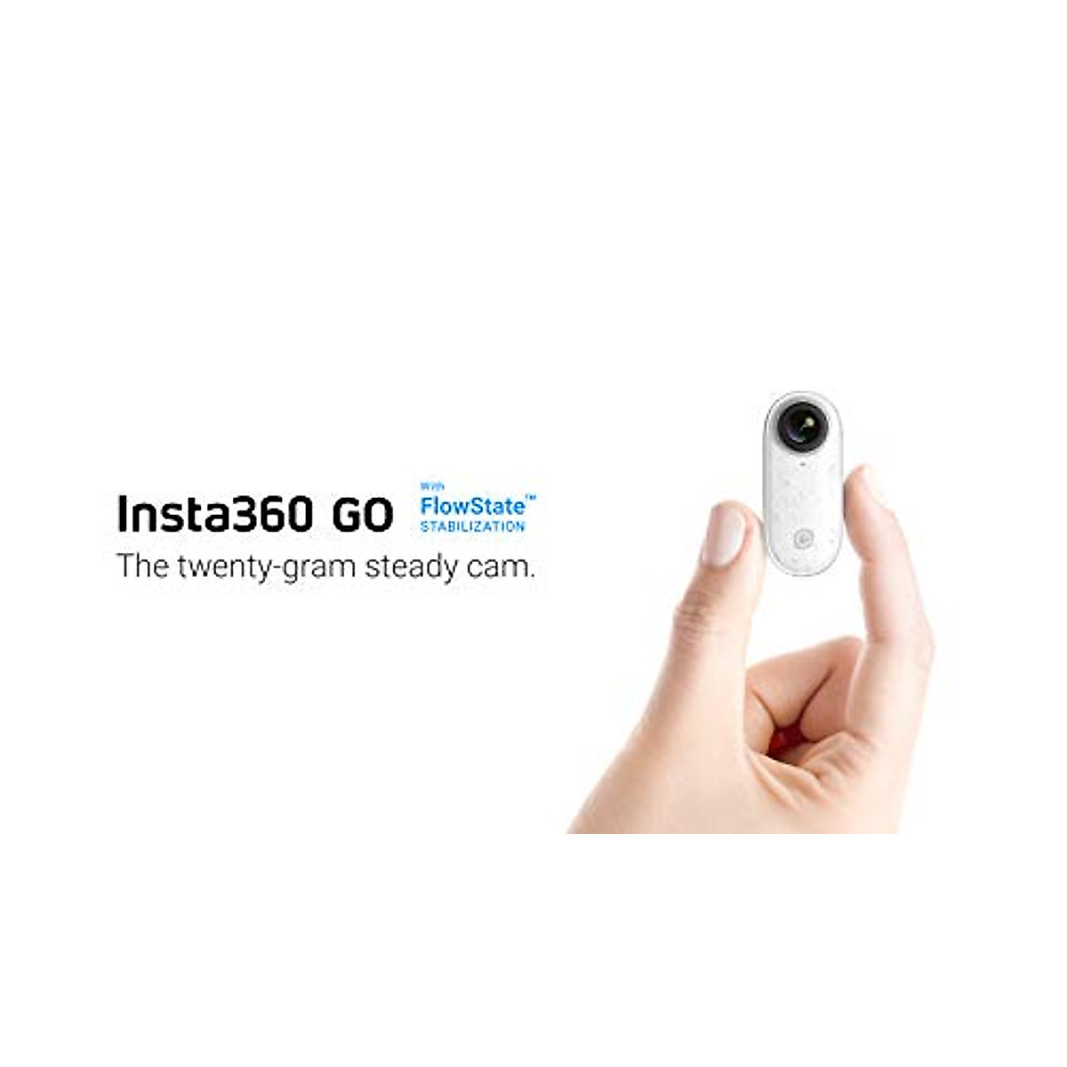 Insta360 GO Stabilized Sports Action Camera Mount Anywhere Hands Free Auto Edit Slow-mo Vlog Travel 1080P Video Cam