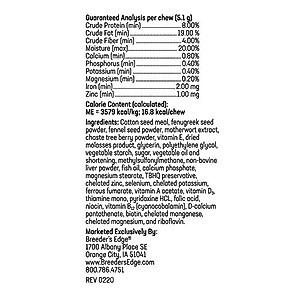 Revival Animal Health Breeder's Edge Oxy Momma- Nursing & Recovery Supplement- for Medium & Large Dogs- 40ct Soft Chews