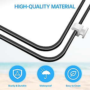 Exnemav 2× Divider Tray & 1× Phone Holder for Bogg Bag Accessories - XL Bogg Bag Insert Divider, Organizing Bogg Bags and Divide Space, Phone Organizer & Tray Insert for Beach Bag (Black&White)