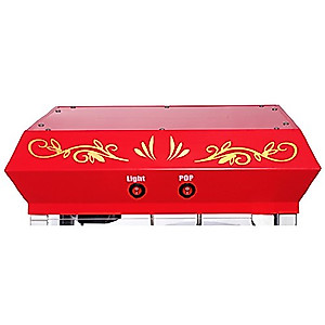 6112 Great Northern Popcorn Red Foundation Top Popcorn Popper Machine, 4 Ounce